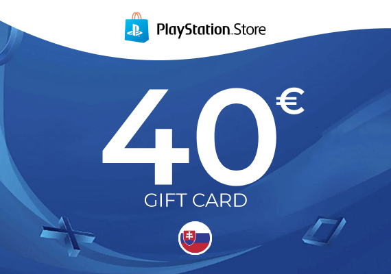 PlayStation Network Card 40 EUR SK PSN Key SLOVAKIA